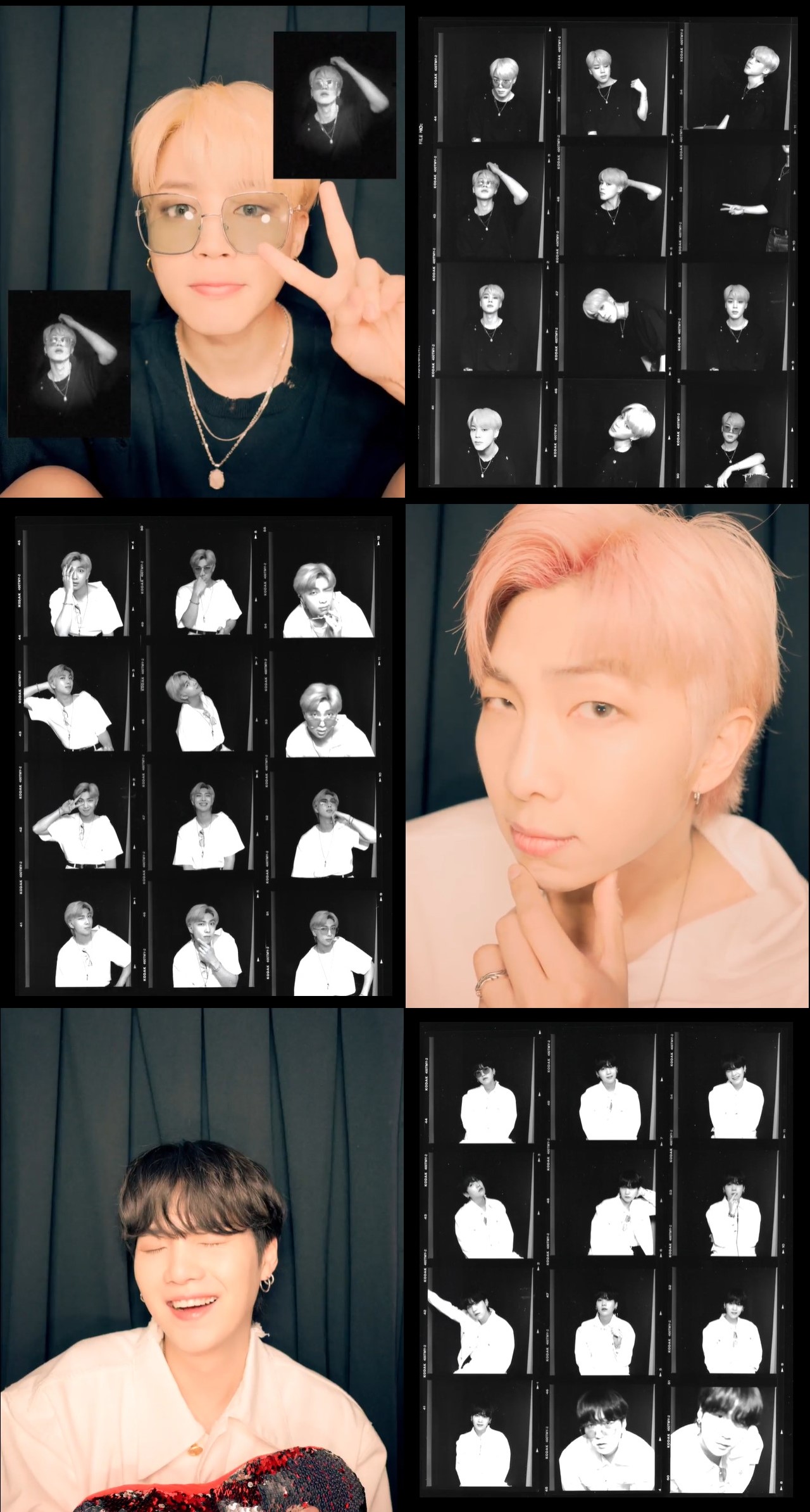 BTS、JIMIN、RM、SUGAのユニークなコンテンツ「フォトブース映像」フィナーレ！ | 歌詞検索サイト【UtaTen】ふりがな付