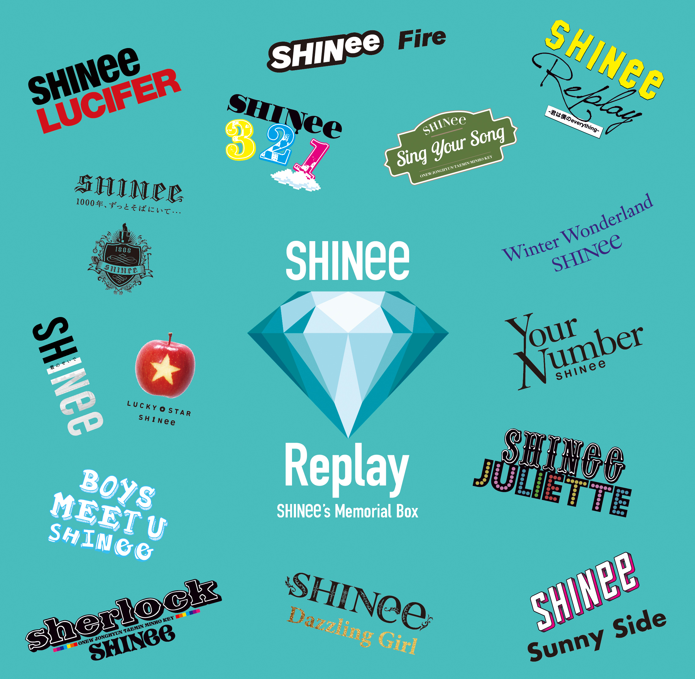 SHINee’s Memorial Box “Replay”のCDピクチャーレーベル＆ブックレット、 新たな特典デザイン公開！ | 歌詞検索 ...