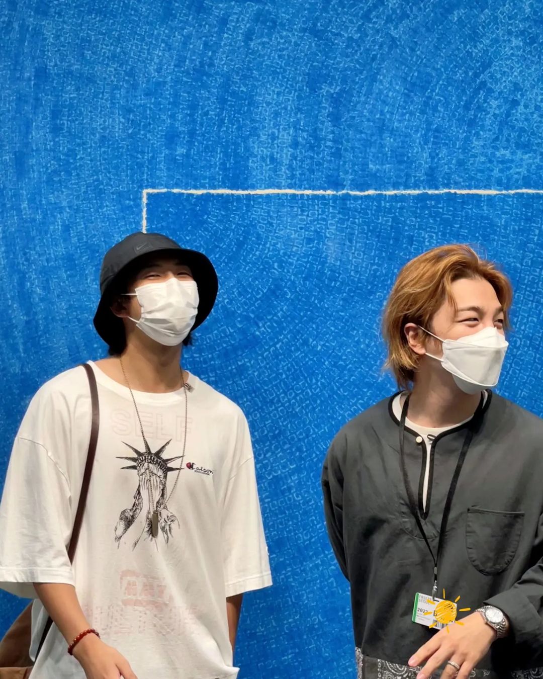 BTS・RM、BIGBANG・SOLとニッコリ。2人の可愛い笑顔に癒される | 歌詞検索サイト【UtaTen】ふりがな付