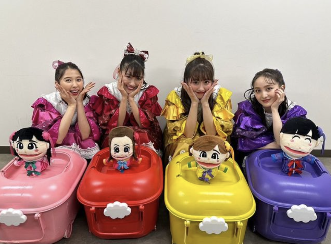 ももクロ・高城れに、紫じゃない？メンカラ交換で新鮮な魅力爆発！ | 歌詞検索サイト【UtaTen】ふりがな付