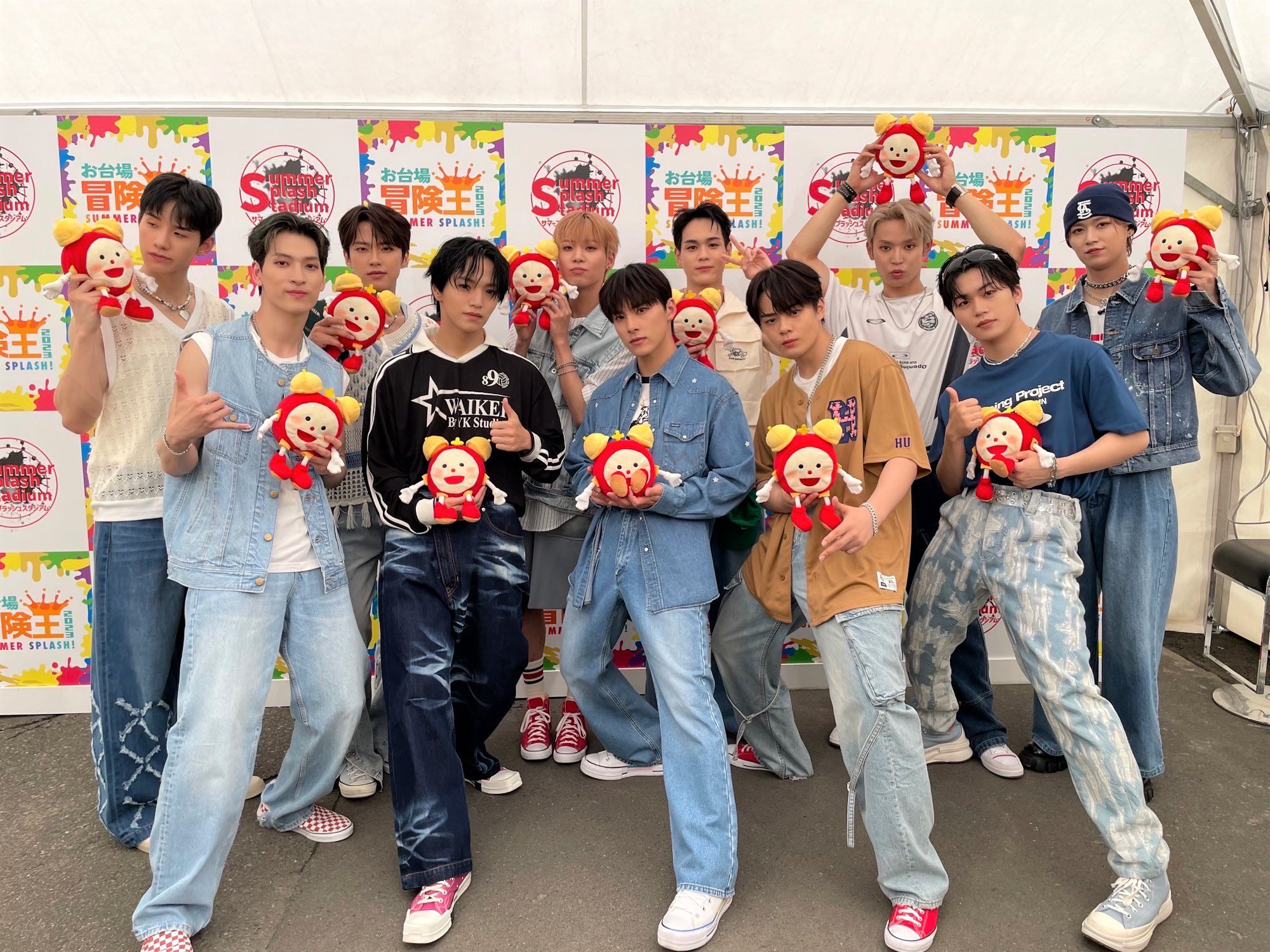 JO1、めざましライブで今年最多動員数！ステージ裏では夏祭り満喫で無邪気な笑顔 | 歌詞検索サイト【UtaTen】ふりがな付