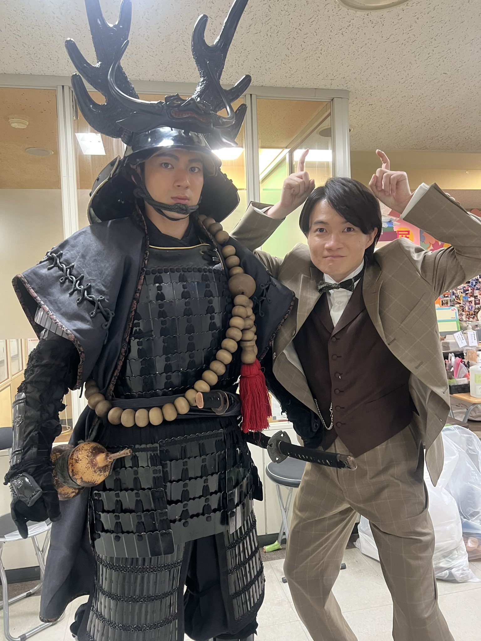 神木隆之介、山田裕貴と撮影合間にわちゃわちゃ。万太郎&忠勝のほっこり2ショット | 歌詞検索サイト【UtaTen】ふりがな付