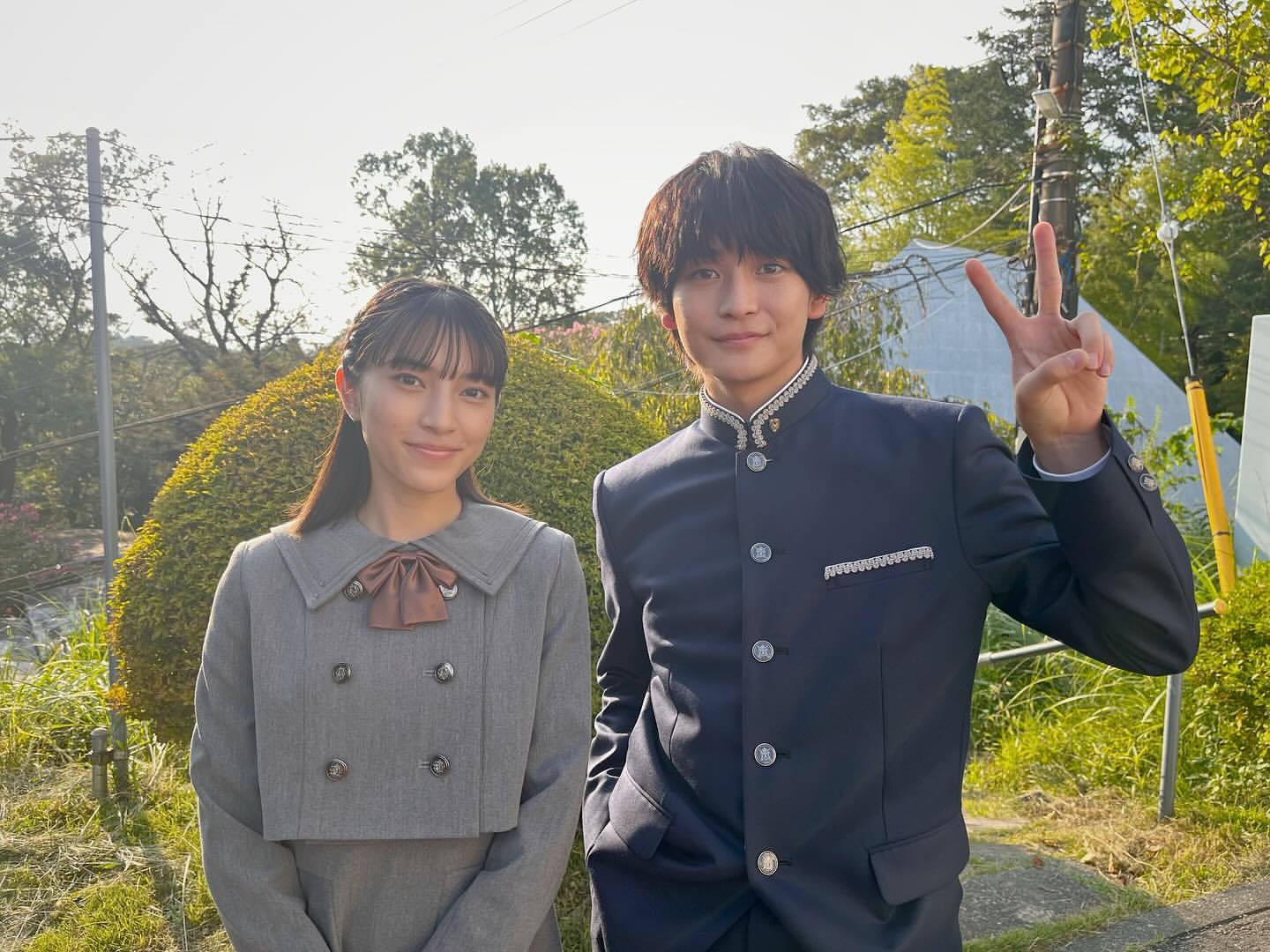 高橋文哉、学ラン姿が違和感ゼロ！「フェルマーの料理」久保田紗友との美男美女な幼馴染コンビ | 歌詞検索サイト【UtaTen】ふりがな付