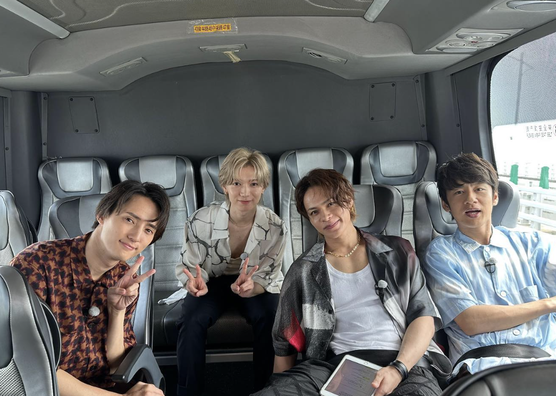 KAT-TUN上田竜也＆中丸雄一、Travis Japan七五三掛龍也＆と川島如恵留と車中でワイワイ | 歌詞検索サイト【UtaTen】ふりがな付