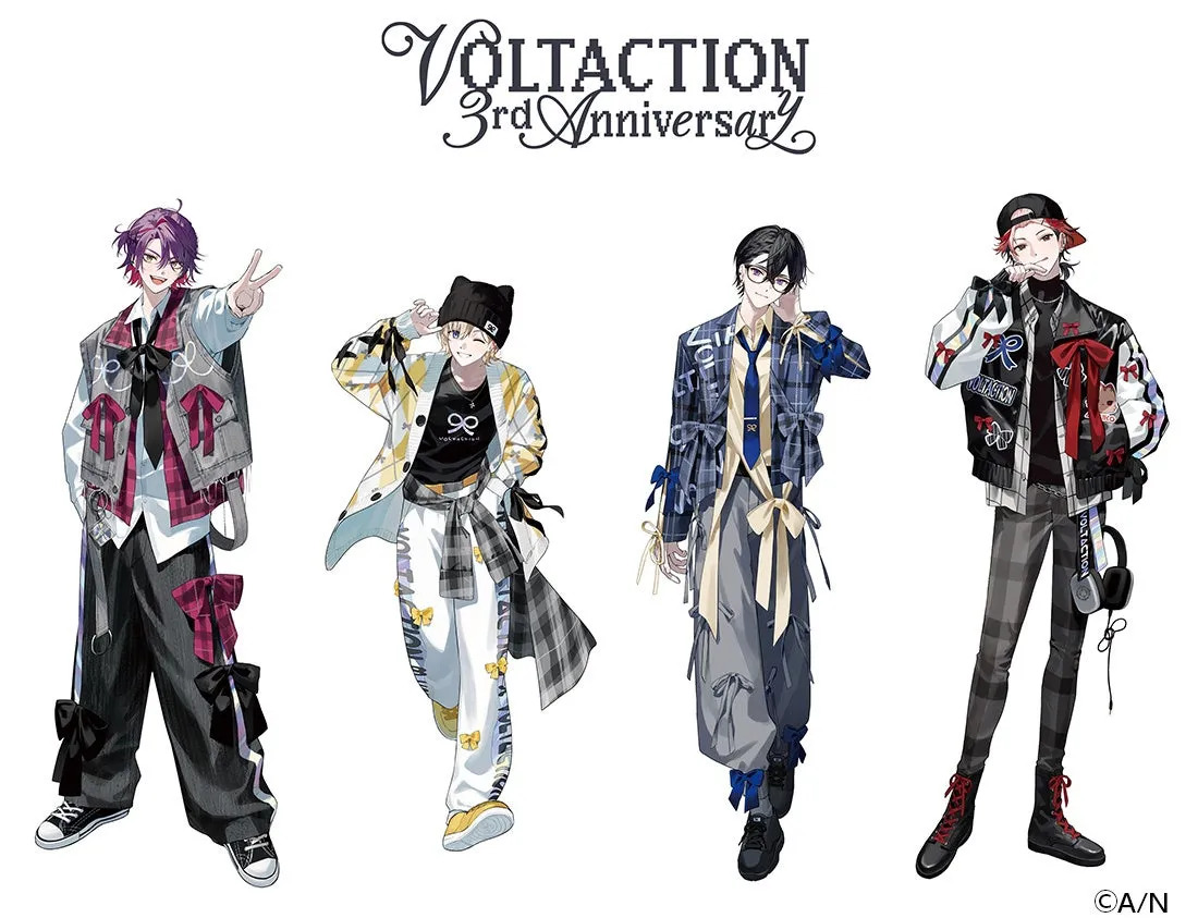 にじさんじ VOLTACTION 3周年記念！アニメイトフェアで限定グッズとグラッテコラボを体験 | 歌詞検索サイト【UtaTen】ふりがな付